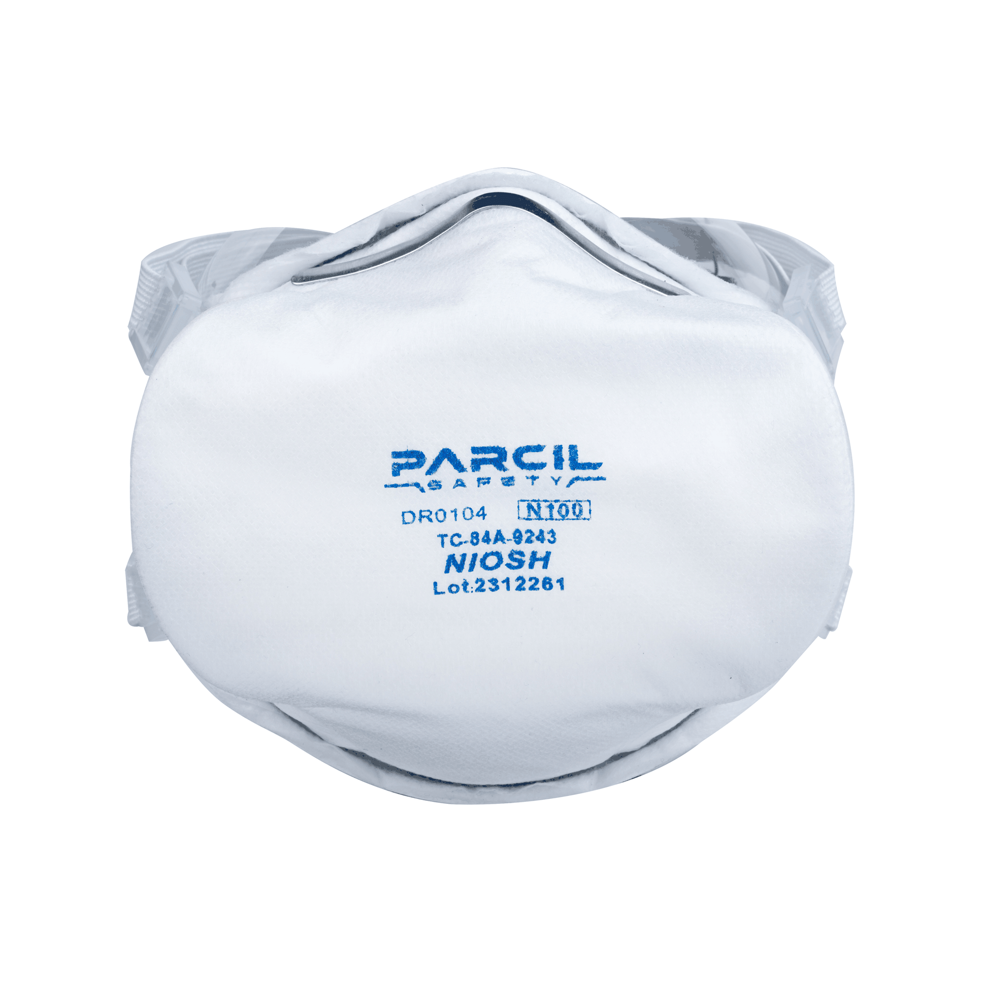 N100 Respirator Mask NIOSH-Approved Disposable Mask | Parcil Safety