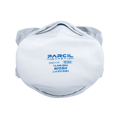 N100 Respirator Mask NIOSH-Approved Disposable Mask | Parcil Safety