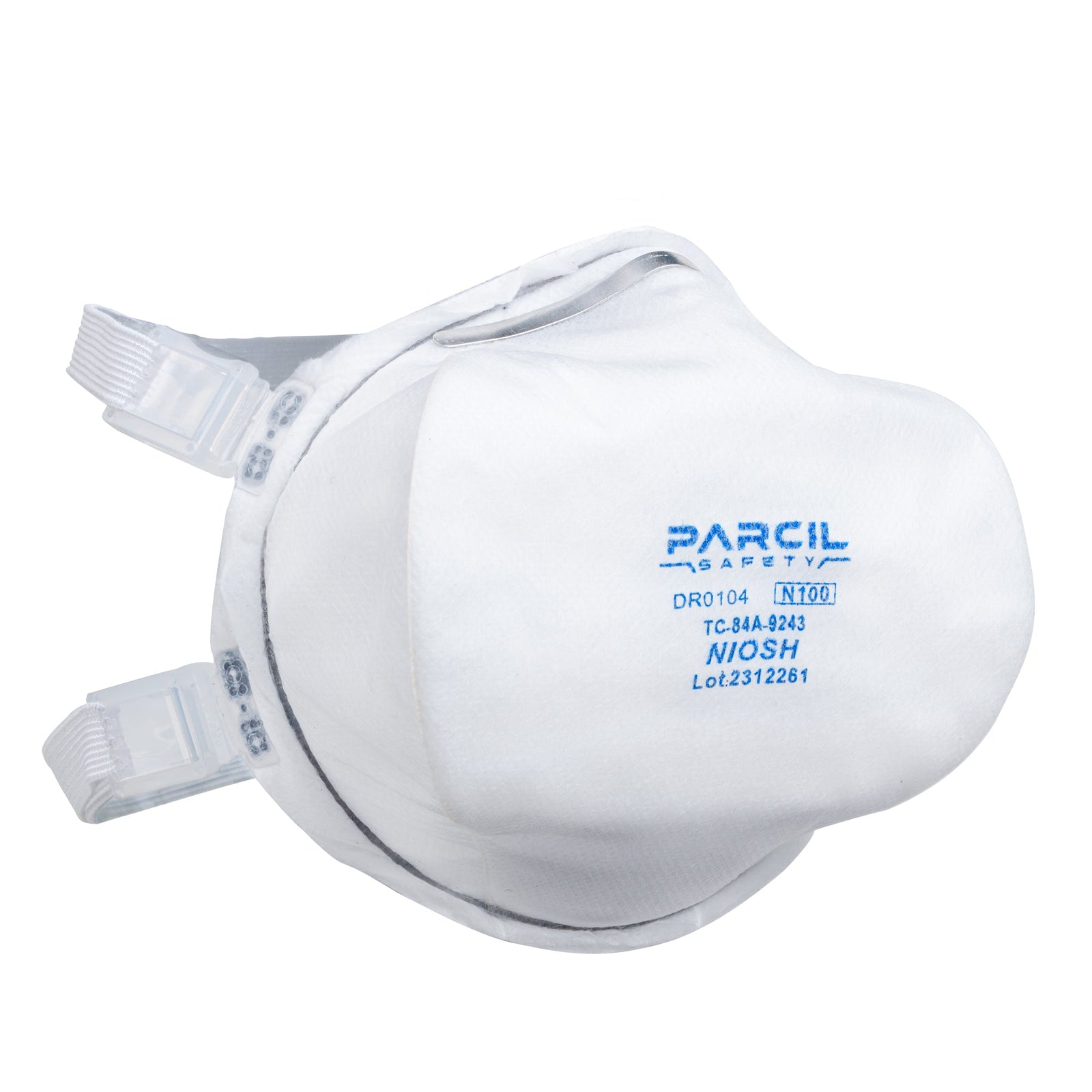 N100 Respirator Mask NIOSH-Approved Disposable Mask | Parcil Safety