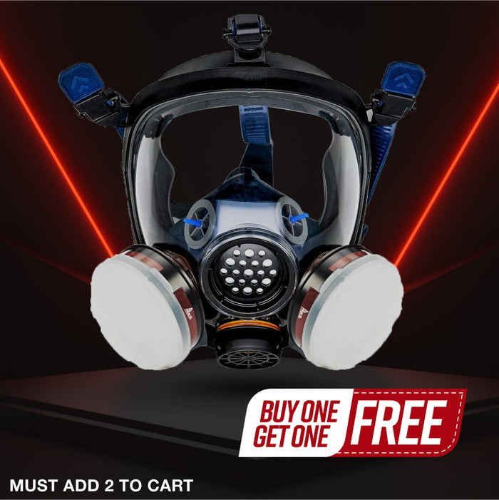 PD-100 Gas Mask for Full Face Protection | Parcil Safety