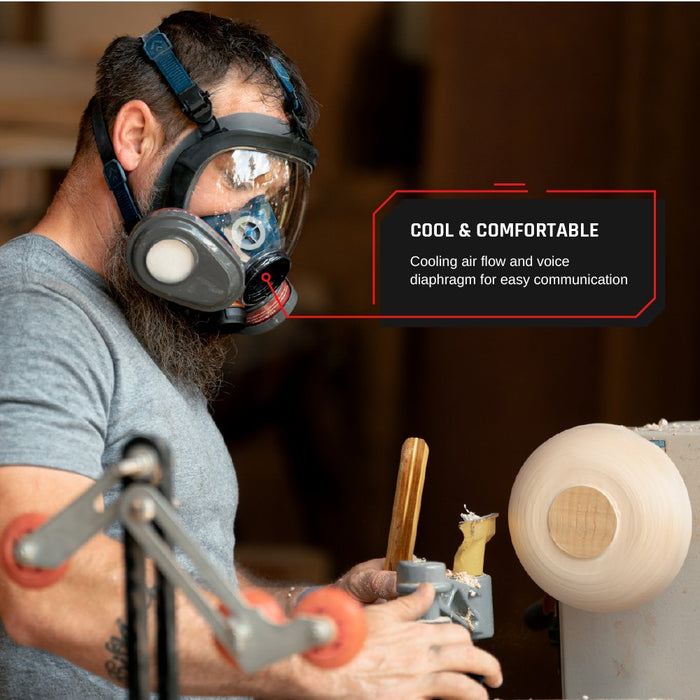 PD-101 Full Face Mask Respirator | Parcil PD-101 Gas Mask