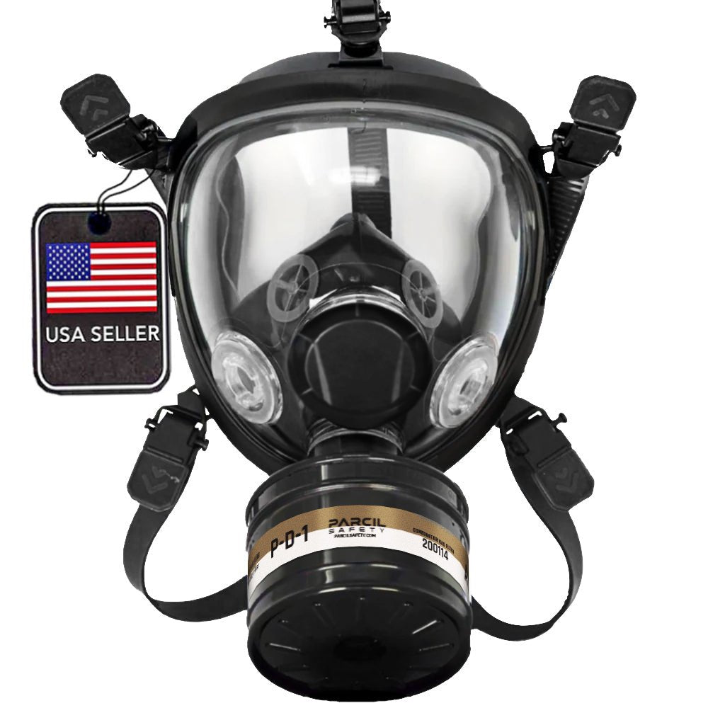 ST-100X Full Face Gas Mask Respirator | Parcil Safety