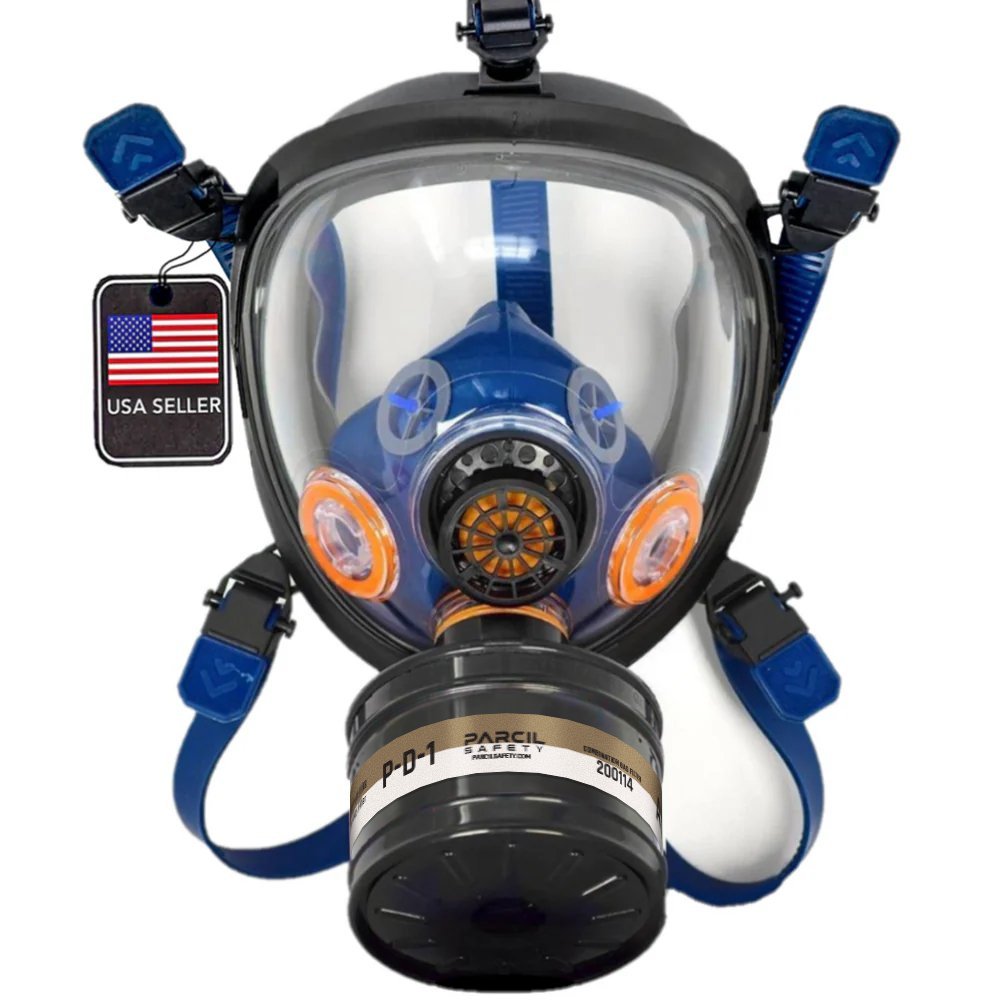 ST-100X Full Face Gas Mask Respirator | Parcil Safety