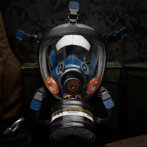 ST-100X Smoke Balck Full Face Respirator Mask | Parcil Safety