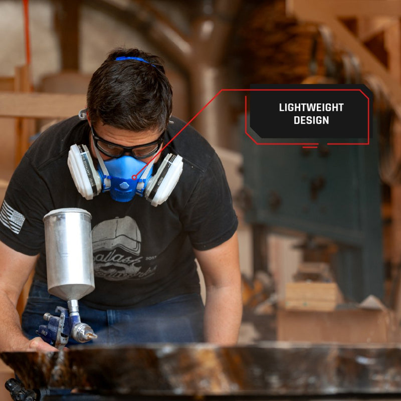 UltraSeal Half-Face Respirator with ProGuard OV/P95 Organic Vapor Bayo