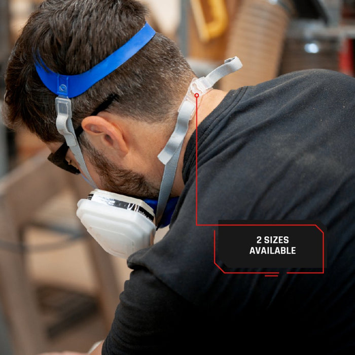 UltraSeal Half-Face Respirator with ProGuard OV/P95 Organic Vapor Bayo